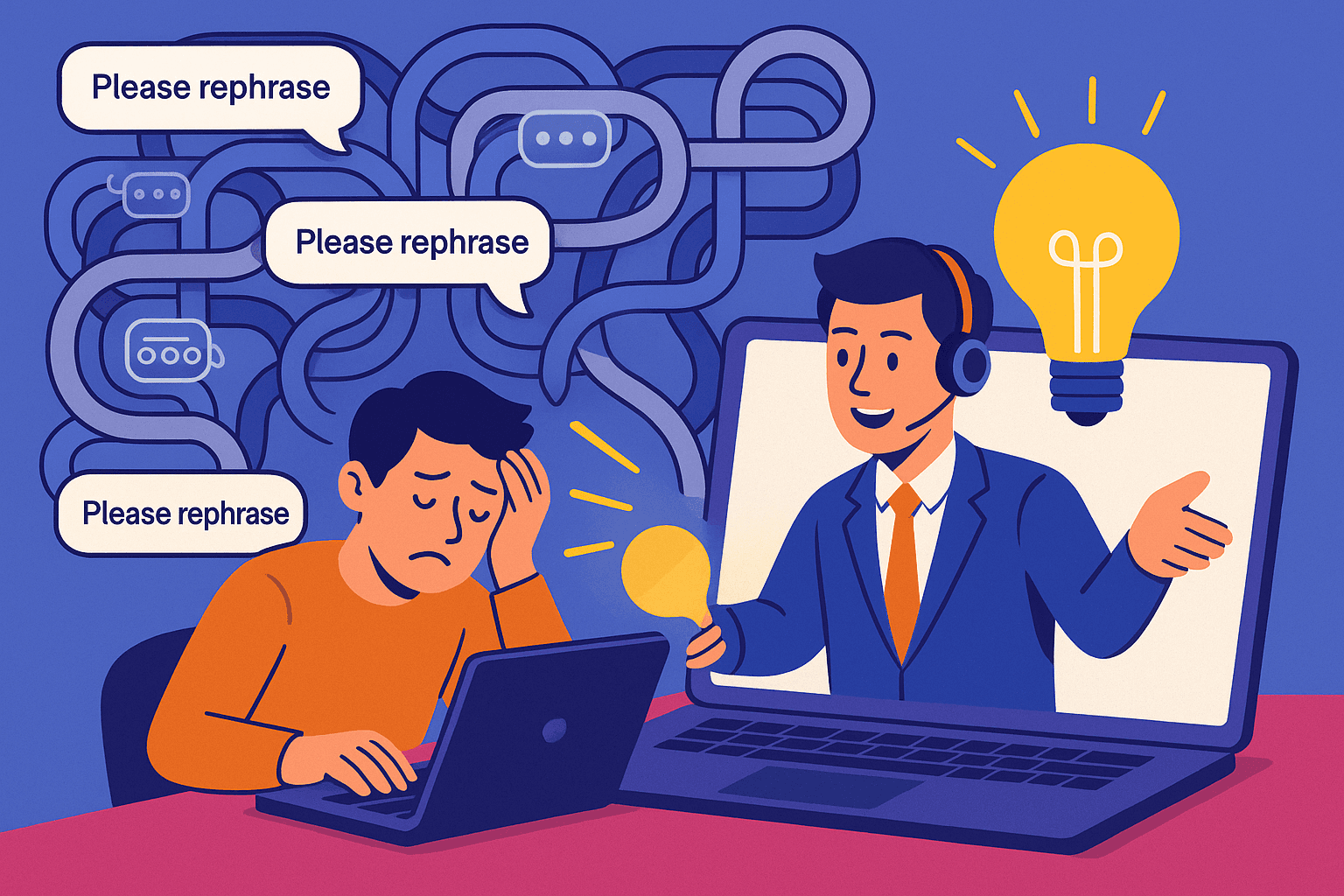 Why Most Chatbots Suck Forcing Customers To Do The Work Isnt Support